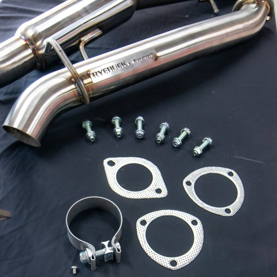 Ryebuck Engineering Stainless Exhaust System 3" DPF Back AUTO Mahindra